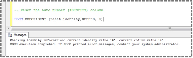 SQL Server – Reset auto number (IDENTITY) column in SQL Server ...