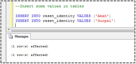 SQL Server – Reset auto number (IDENTITY) column in SQL Server | Varinder Sandhu