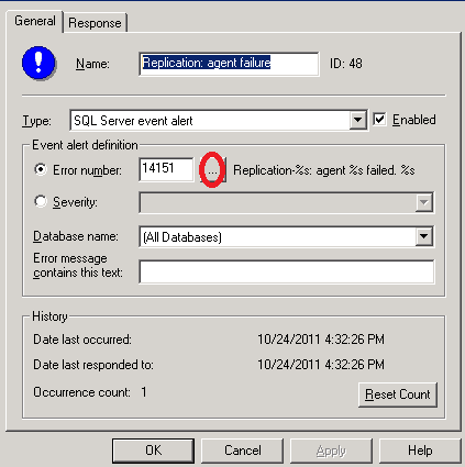SQL Server – Enable / Configure Replication Alerts - Varinder Sandhu