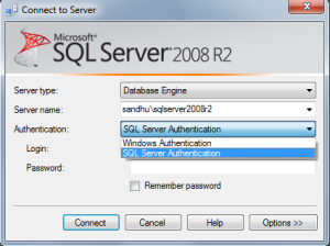 SQL Server - Authentication Mode – Windows Mode and Mixed Mode ...